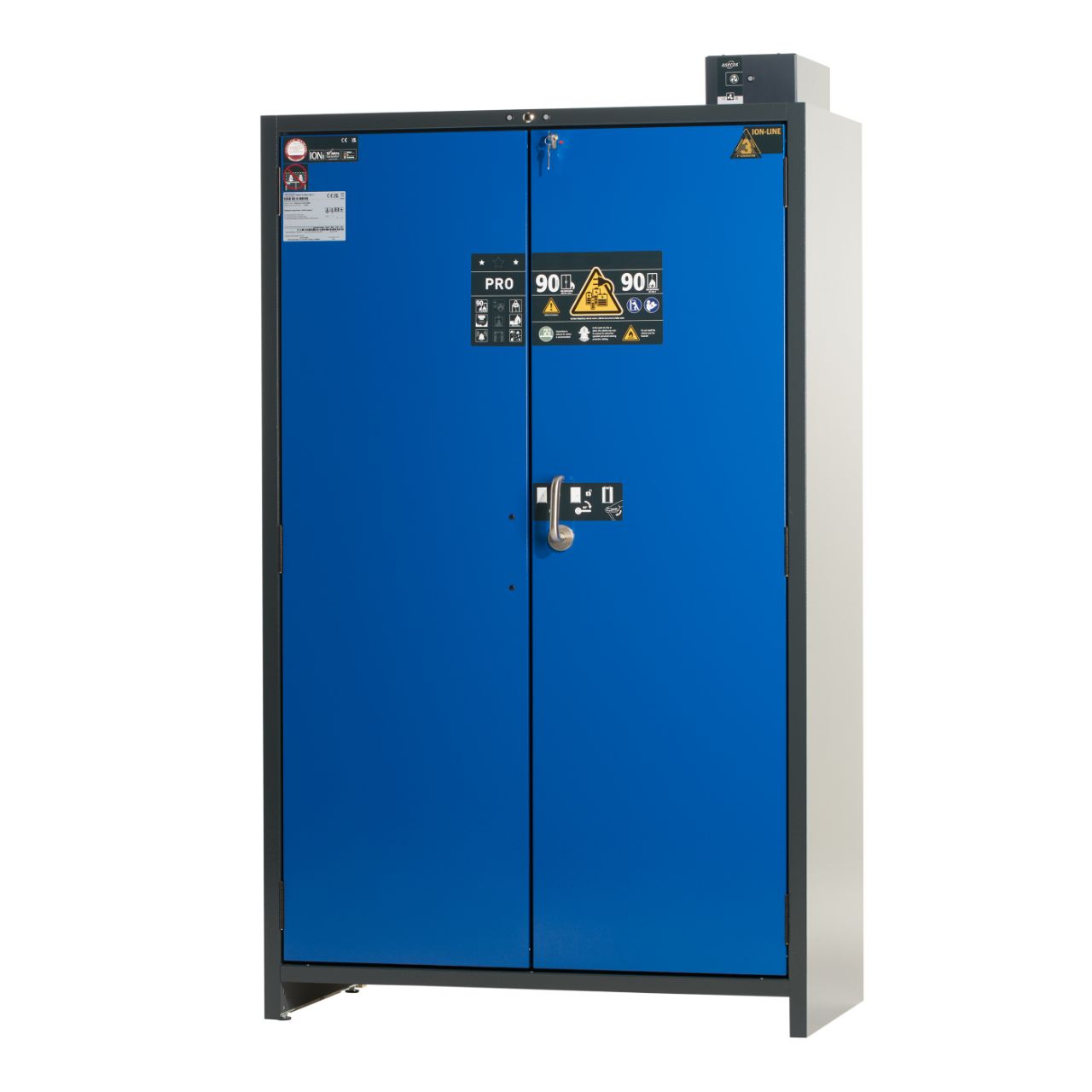 Lithium Battery Double Door Storage Charging Cabinet | Gas Cage Shop